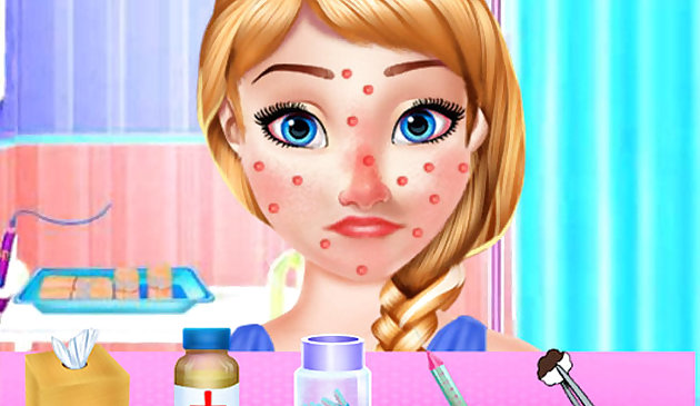 Anna Spring Allergy Treatment - free online game : Girls : INFOX Games