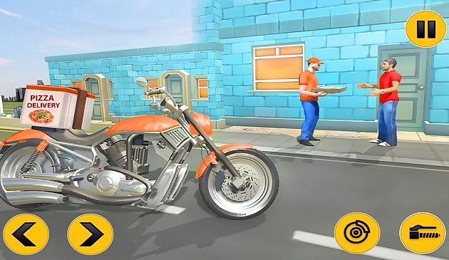 Big Pizza Delivery Boy Simulator Game - free online game : Adventure ...