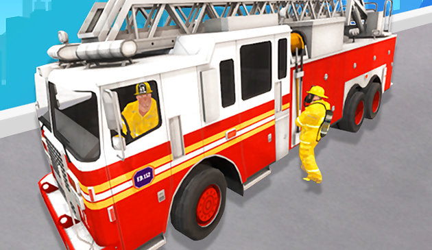 City Rescue Fire Truck Games - free online game