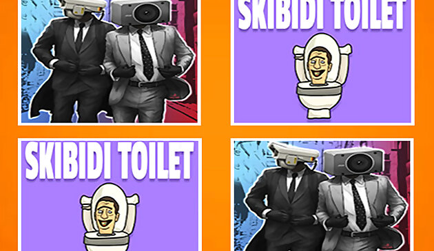 Skibidi Toilet Match Up - free online game