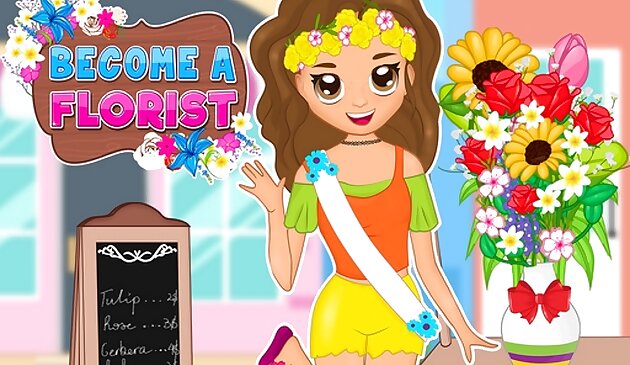 Become A Florist - free online game
