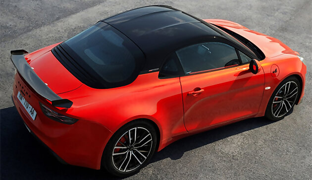 Alpine A110 S Slide - free online game