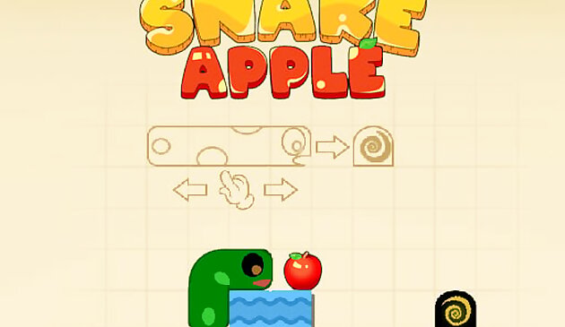 Snake And Apple - free online game