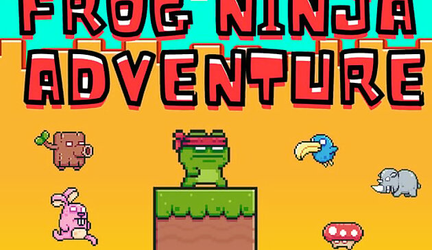 Frog Ninja Adventure - free online game