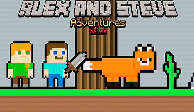 Alex y Steve Adventures Guarda - juego gratis online