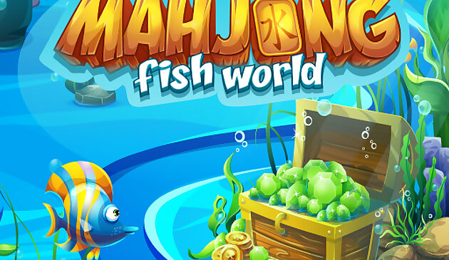 Mahjong Fish World - free online game : Puzzle : INFOX Games