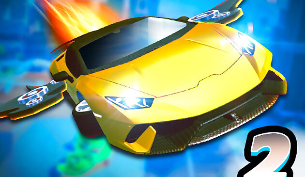 Ultimate Flying Car 2 - free online game : Action : INFOX Games